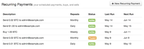 Coinbase Launches Subscription Payments