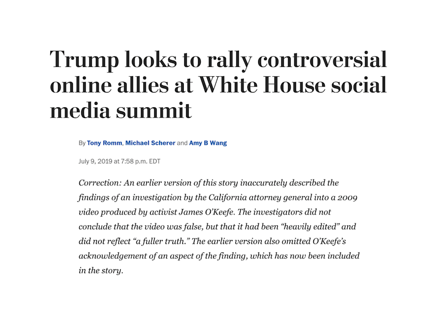 Tony Romm, Michael Scherer and Amy B Wang | Project Veritas