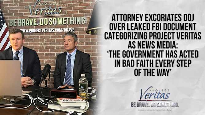 Homepage | Project Veritas