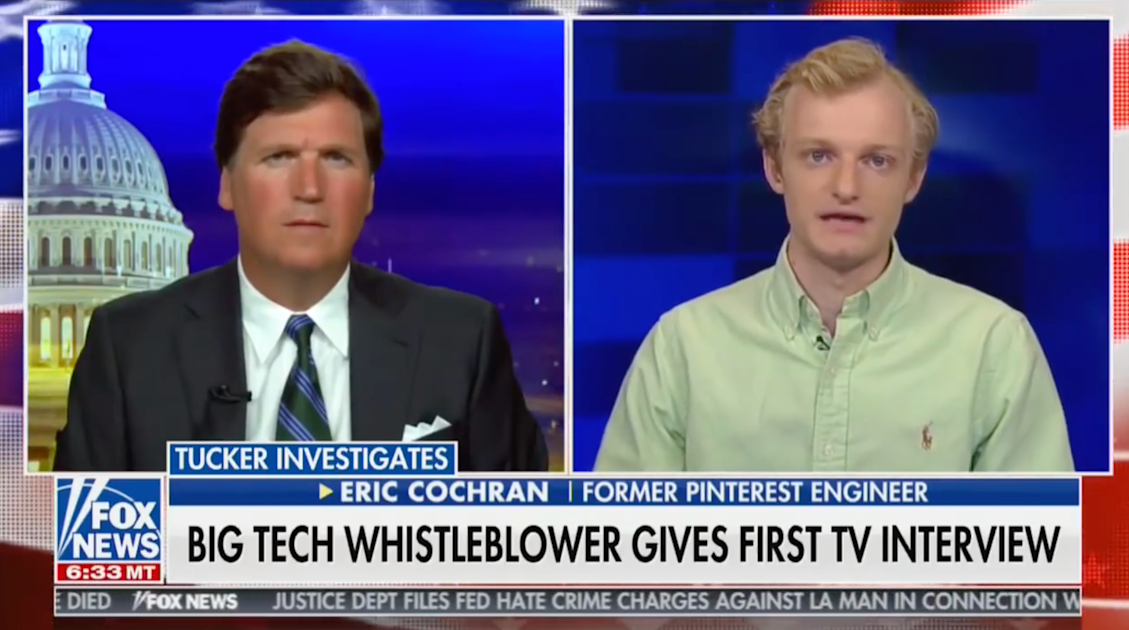 Eric Cochran on Tucker Carlson | Project Veritas