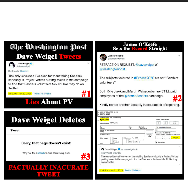 Dave Weigel | Project Veritas