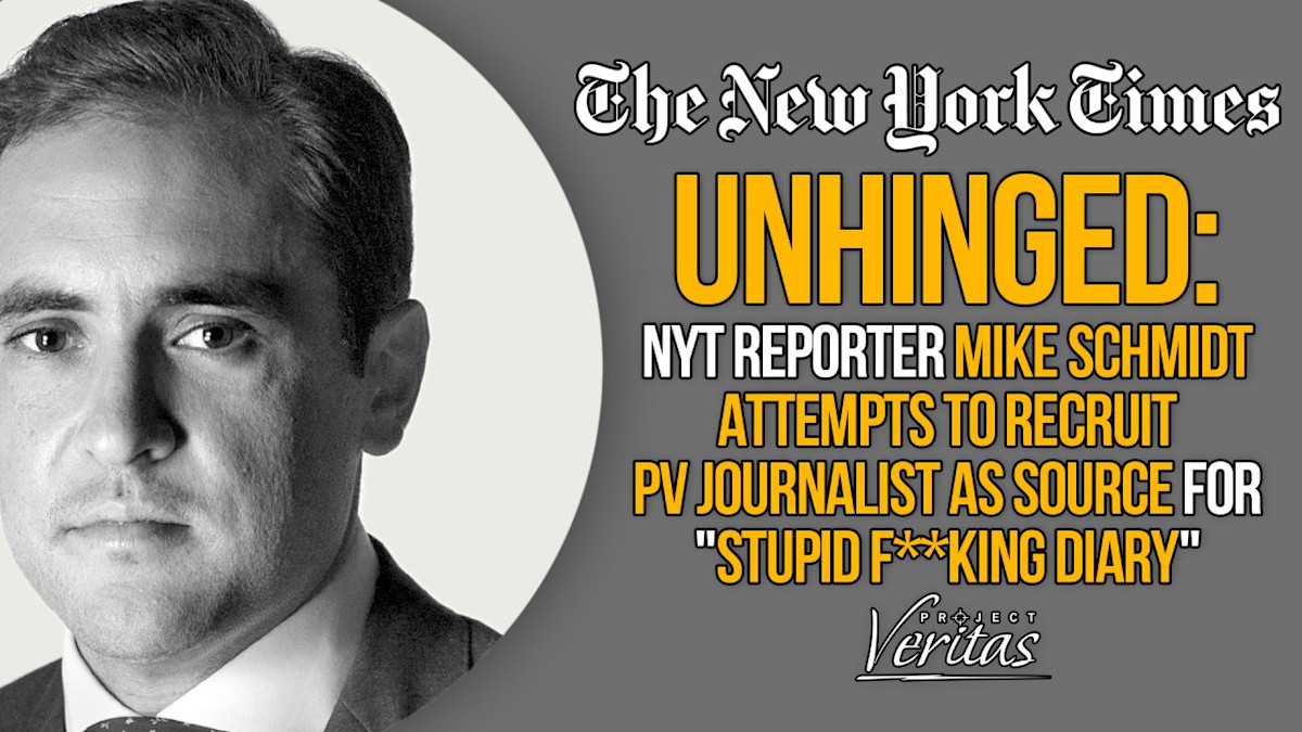 NYT Reporter Mike Schmidt Attempts to Recruit PV Journalist as Source ...