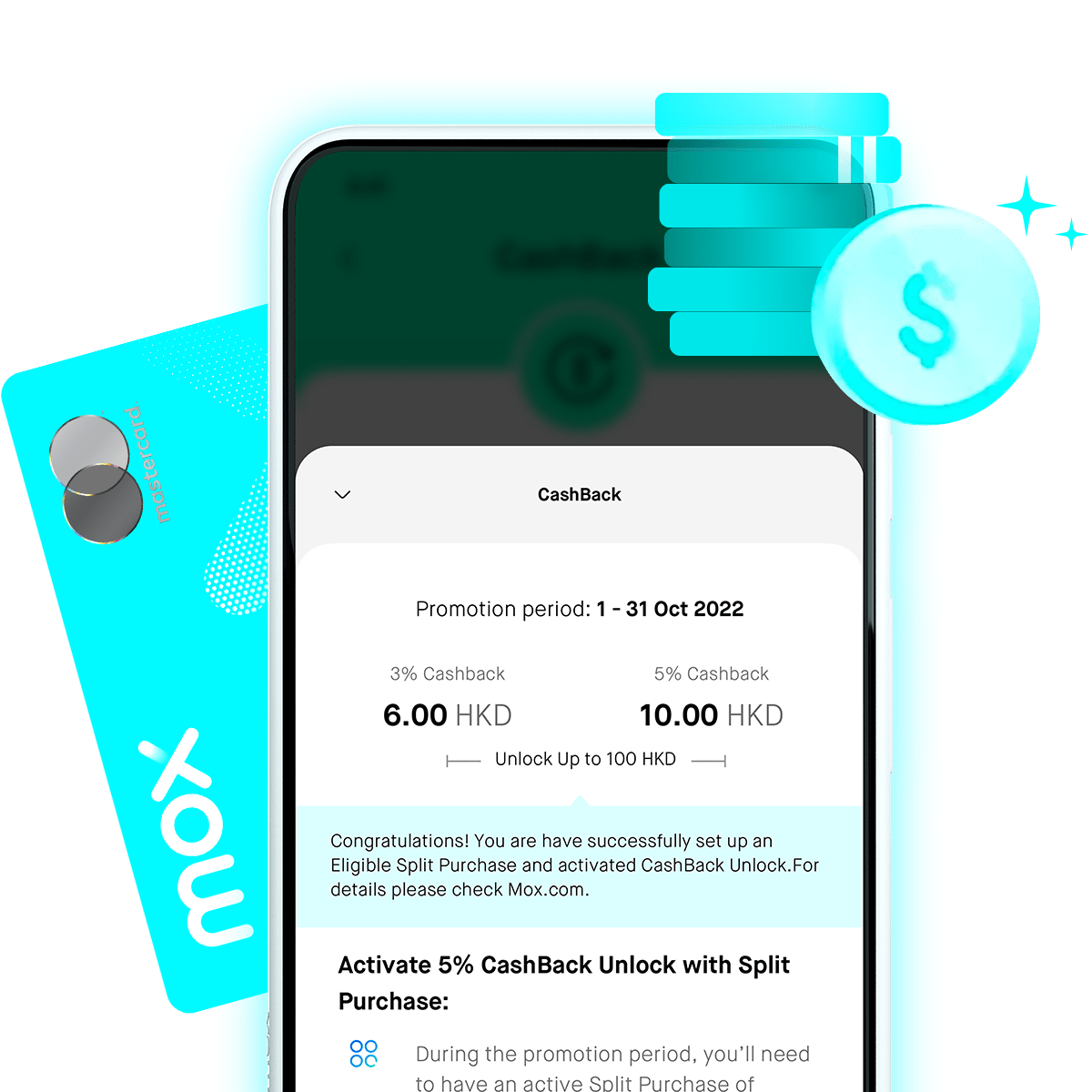 Earn real cash back with Mox Card | Smart spending | Mox