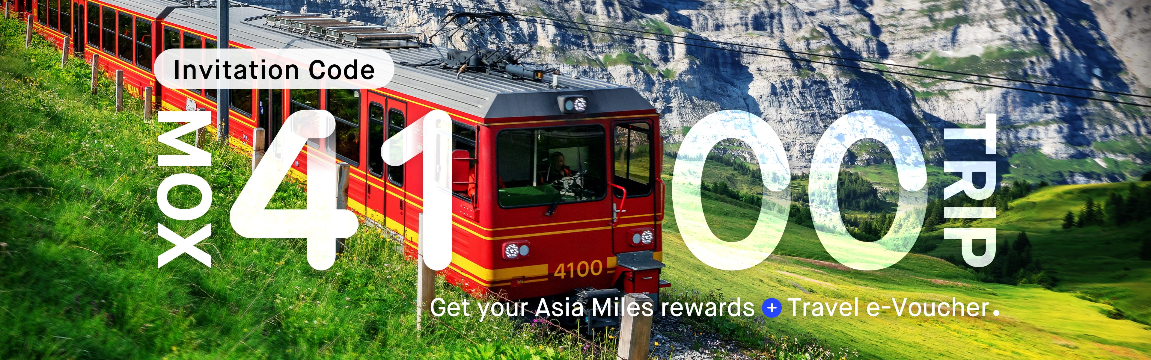 Miles on the way, smile and fly away! | Mox