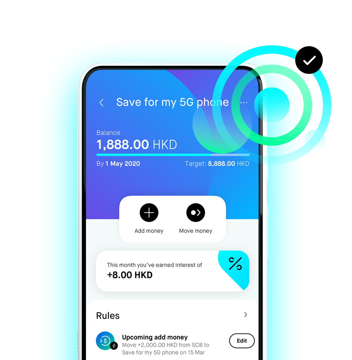 Enjoy daily interest rate on your account | Smart saving | Mox