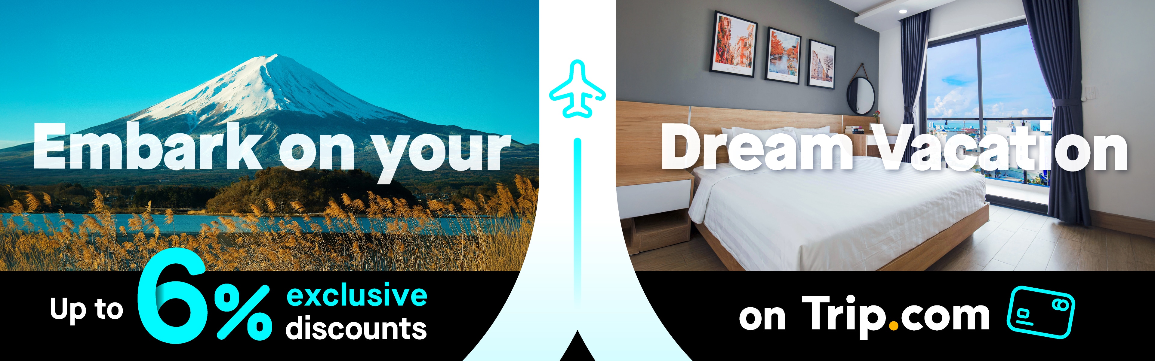 Up to 6% exclusive hotel and flight discounts on Trip.com -- Embark on your dream vacation now ...