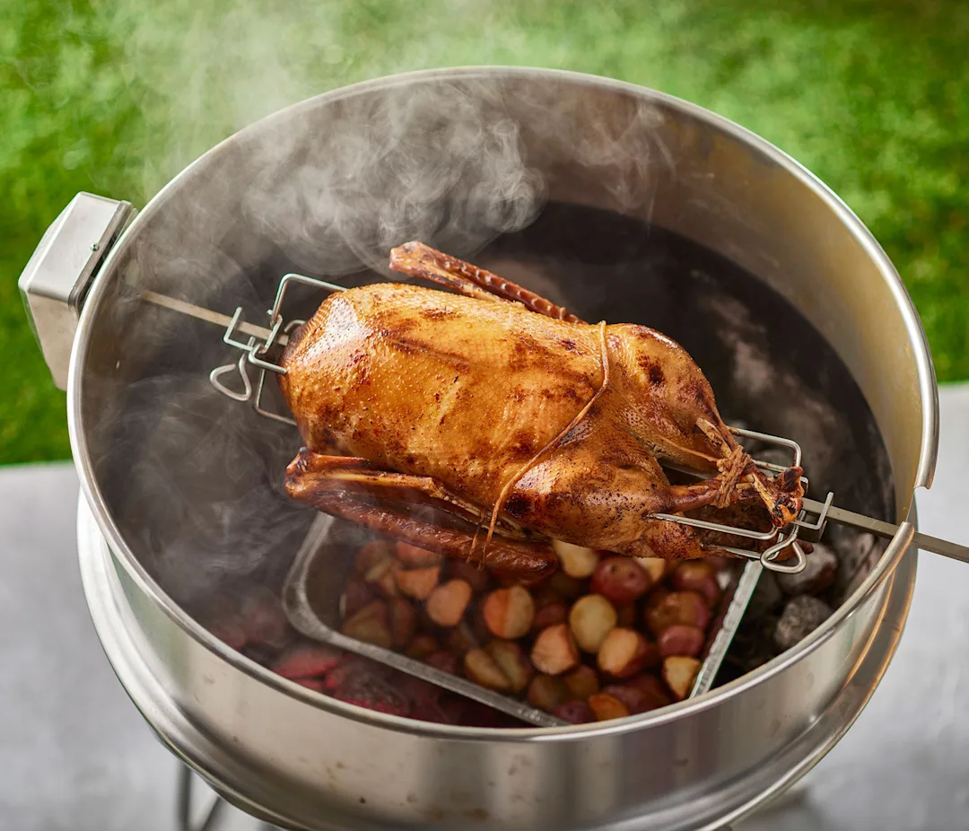 Roasted Whole Goose on the Grill Recipe | Kingsford™