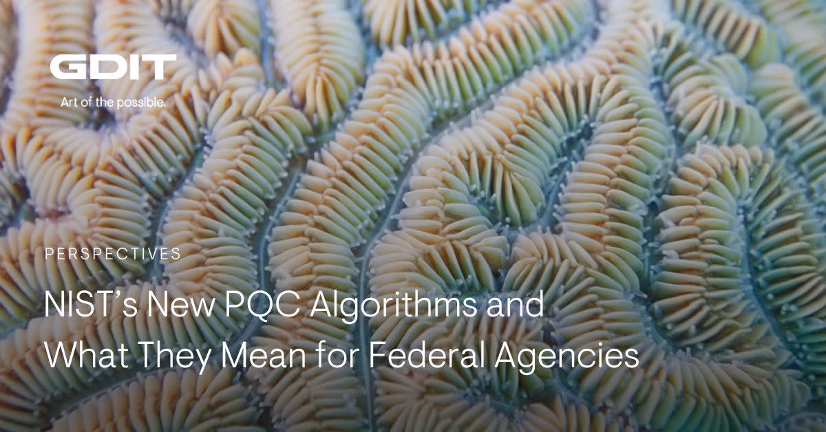 NIST’s New PQC Algorithms and What They Mean for Federal Agencies | GDIT
