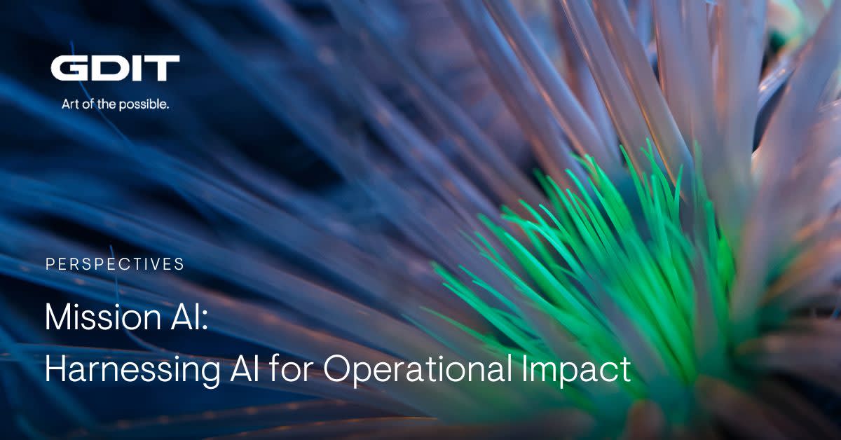 Mission AI: Harnessing AI for Operational Impact | GDIT
