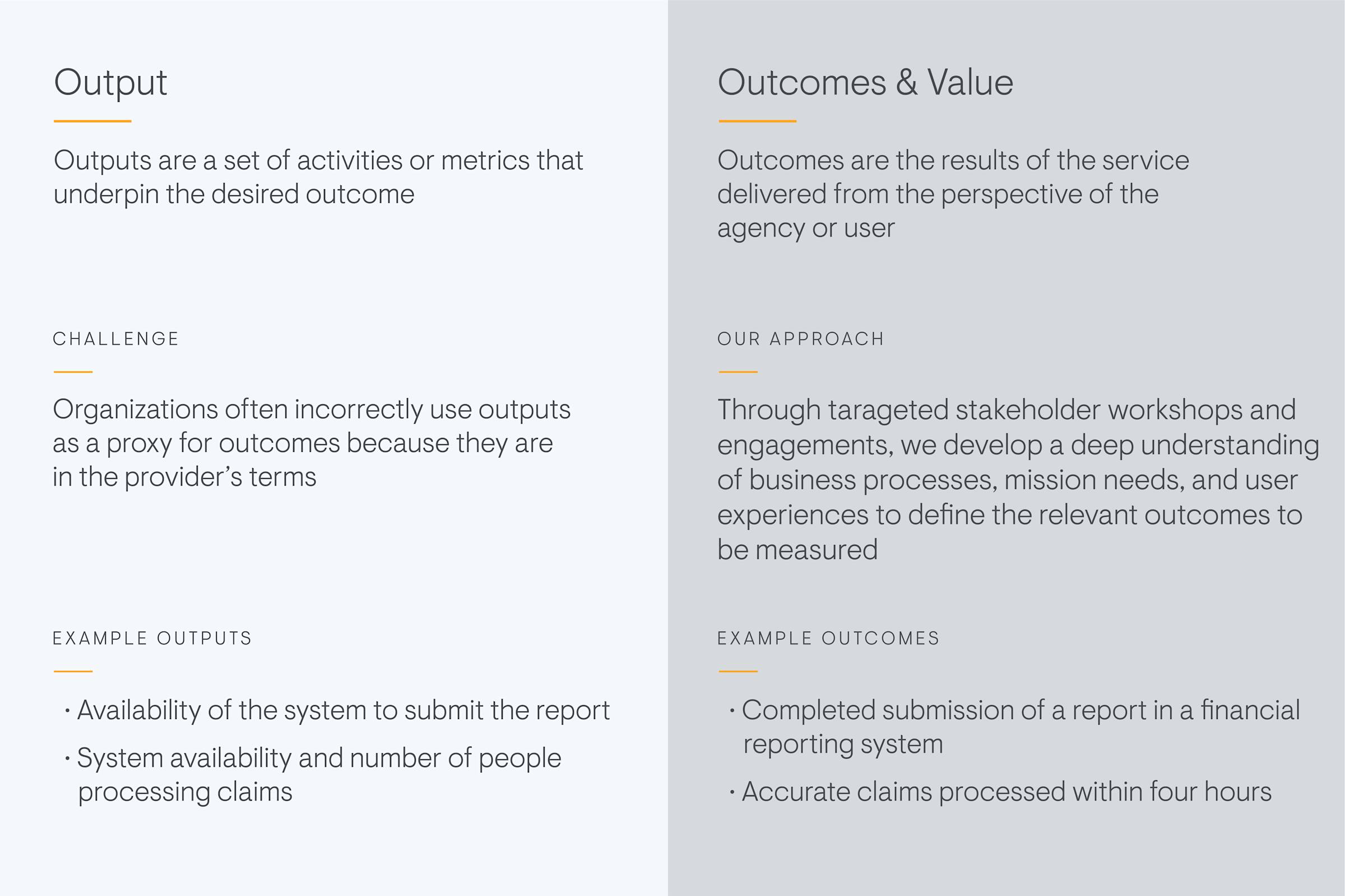 Move to Outcomes Oriented Performance Metrics With a Managed Service ...