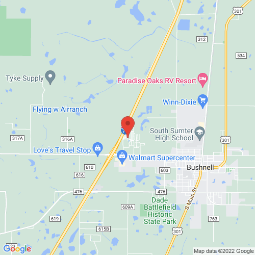 RV Rentals near Red Oaks RV Resort in Bushnell, Florida