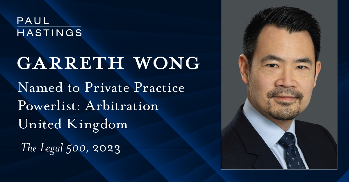Garreth Wong Named to The Legal 500 Private Practice Powerlist ...