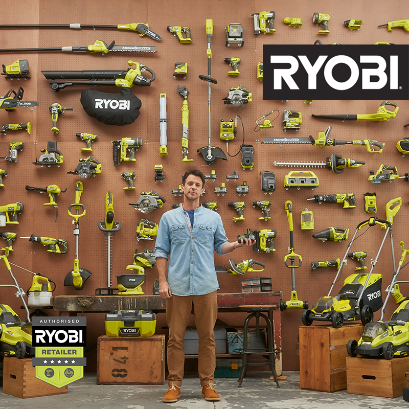 Ryobi återförsäljare. Köp produkter från Ryobi
