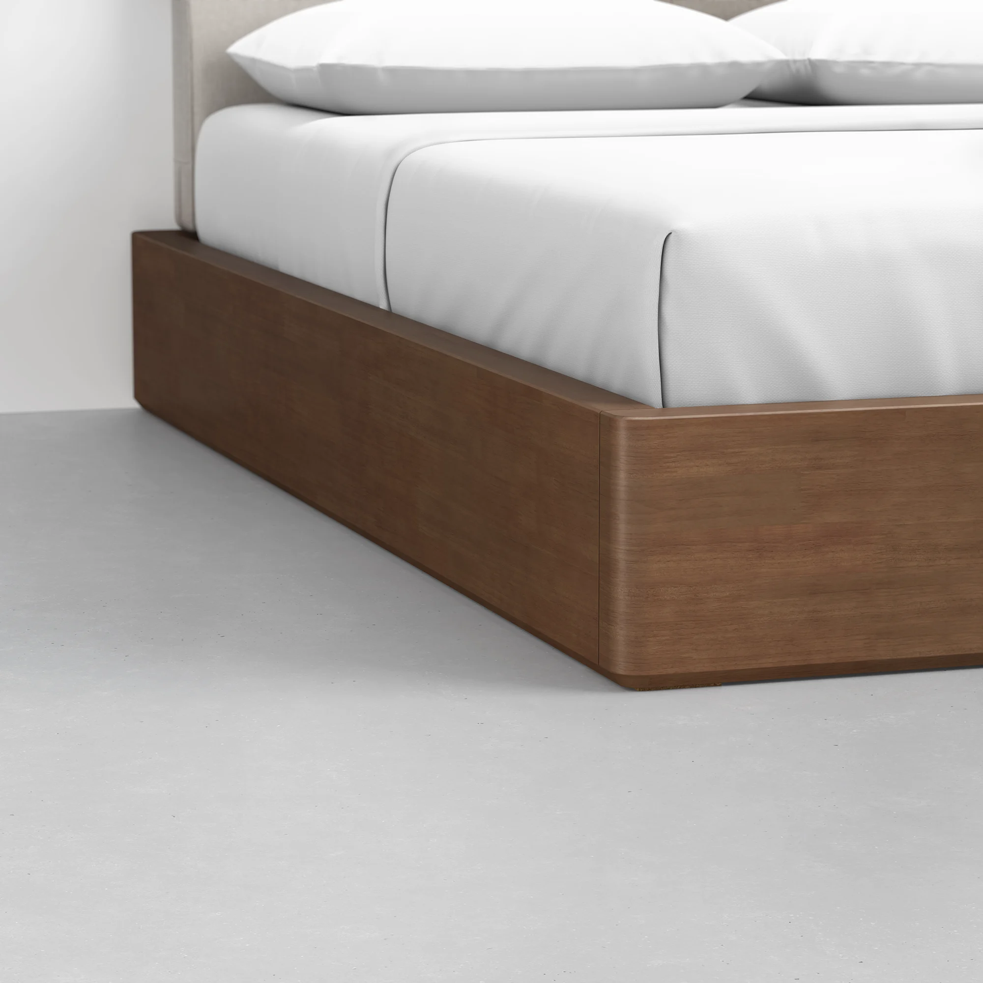 The Essential Bed - Minimalist Wood Platform Bed