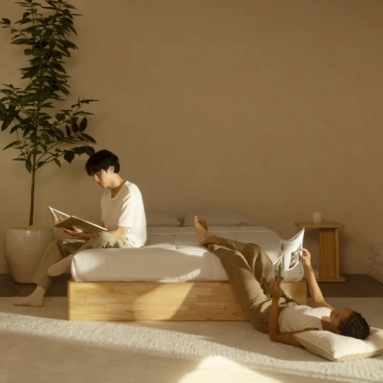 The Essential Bed - Wood Japanese Joinery Bed Frame | Thuma