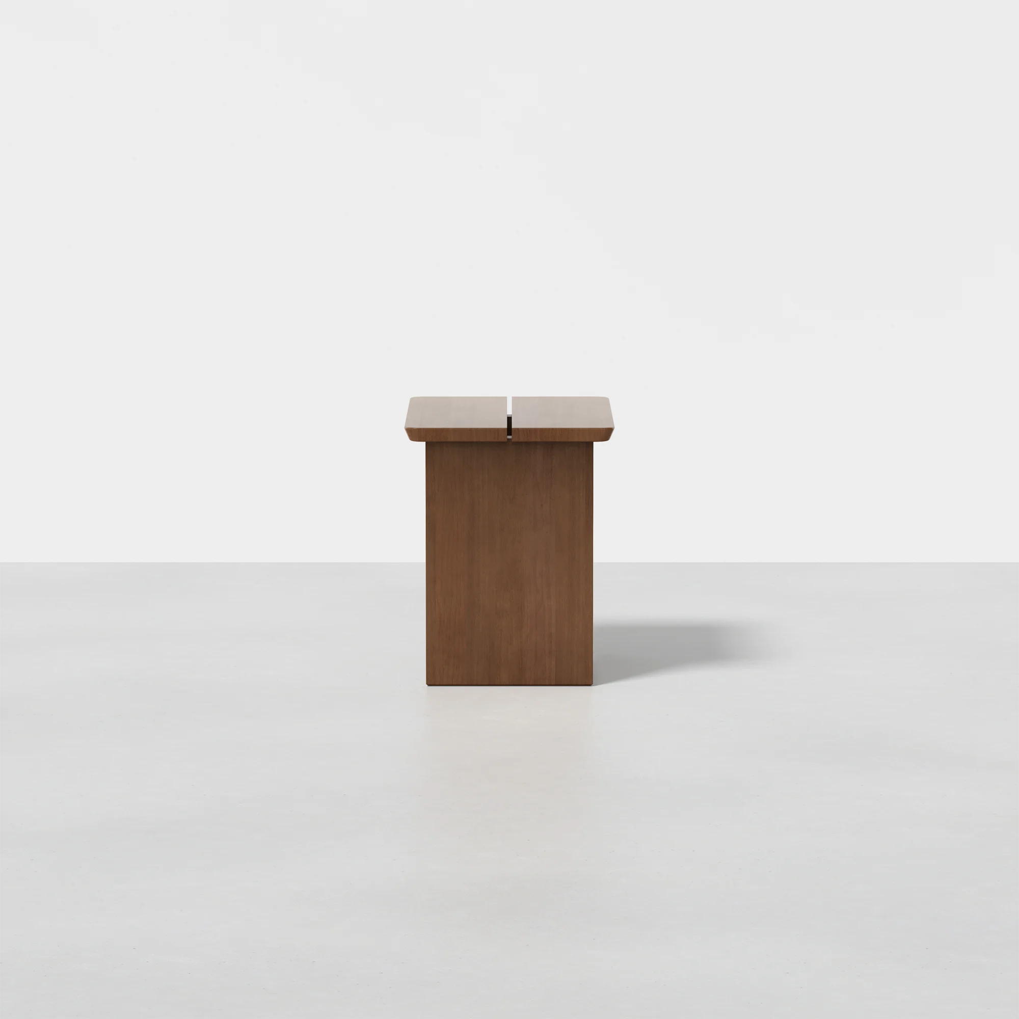 Wood Pillar Stool