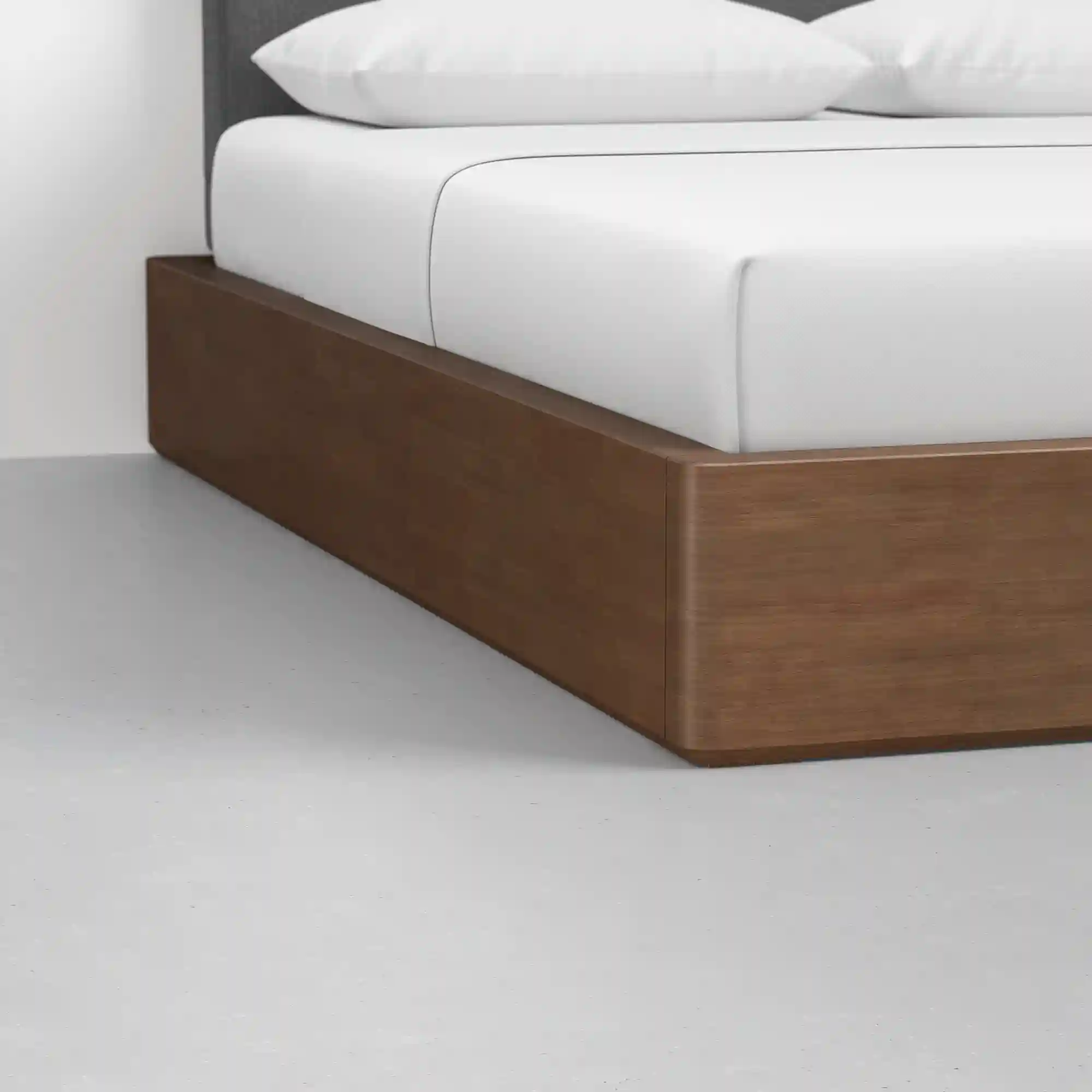 The Essential Bed - Minimalist Wood Platform Bed