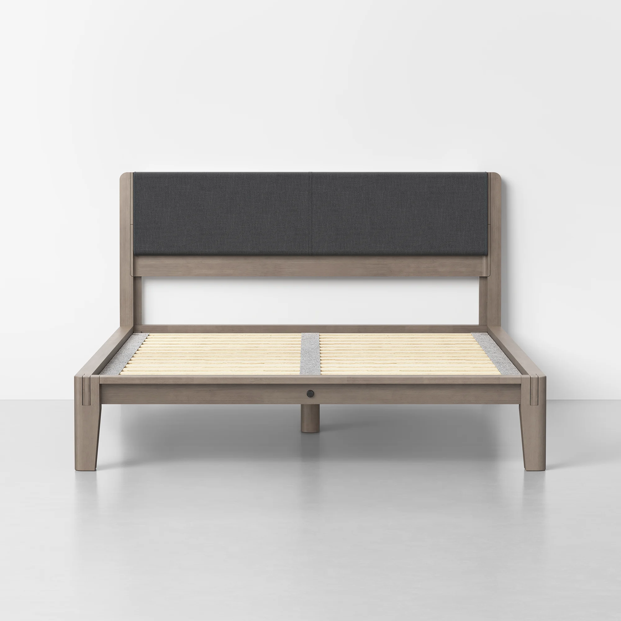 Grey Queen Classic Headboard Classic Headboard with Cushion - Upgrades ...