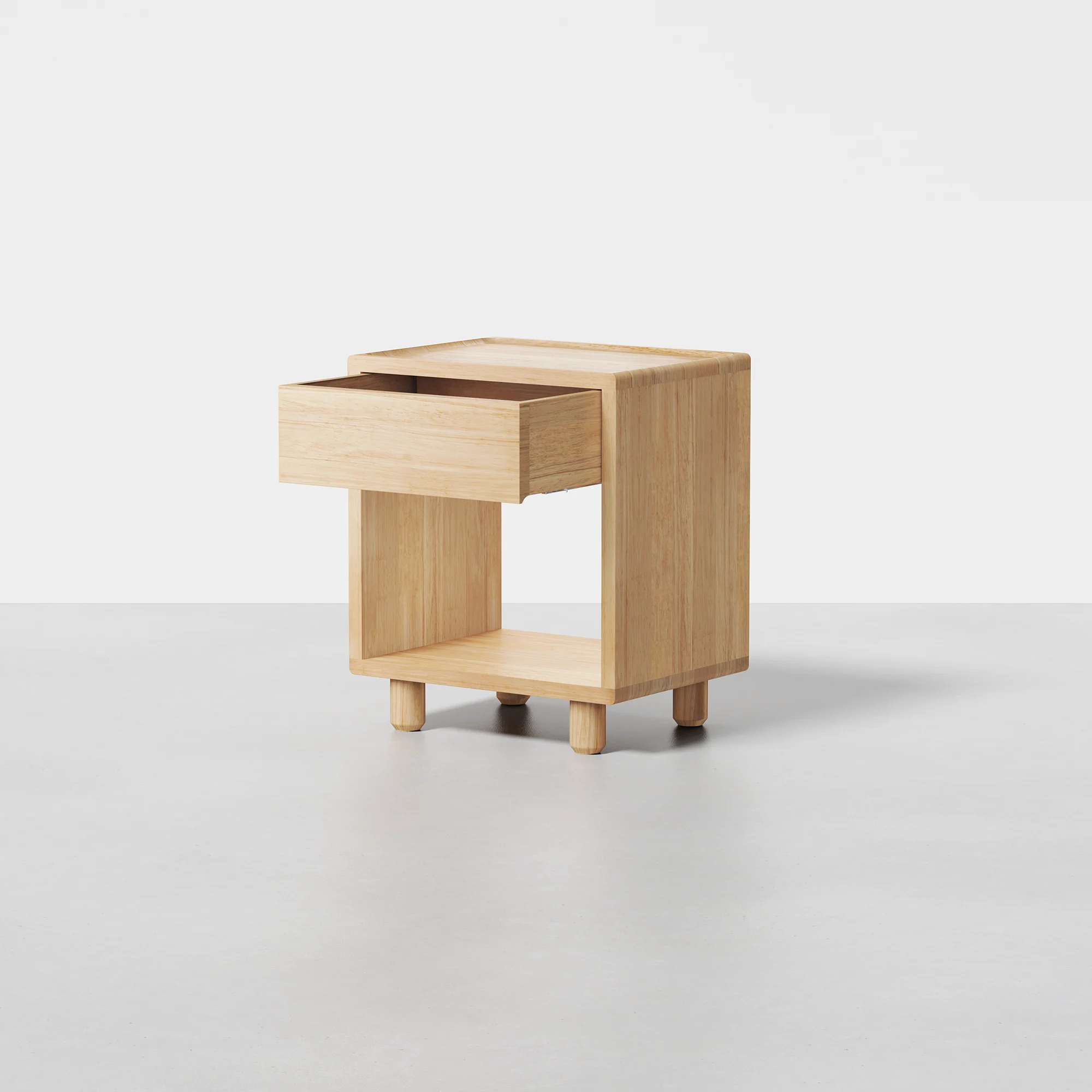 Modern Wood Nightstand Legs