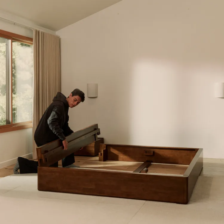 The Essential Bed - Minimalist Wood Platform Bed