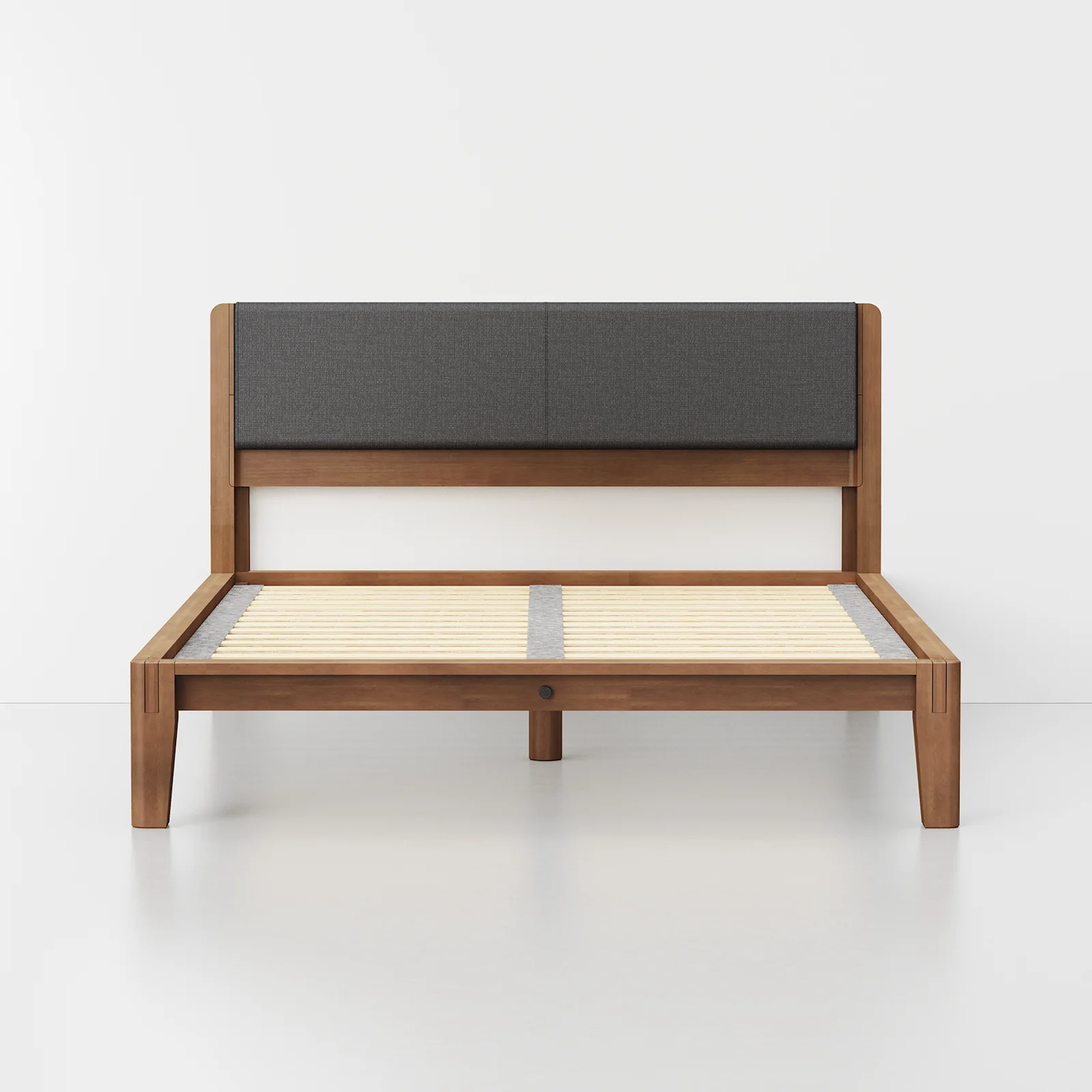 Walnut King Classic Headboard Classic Headboard with Cushion - Upgrades ...