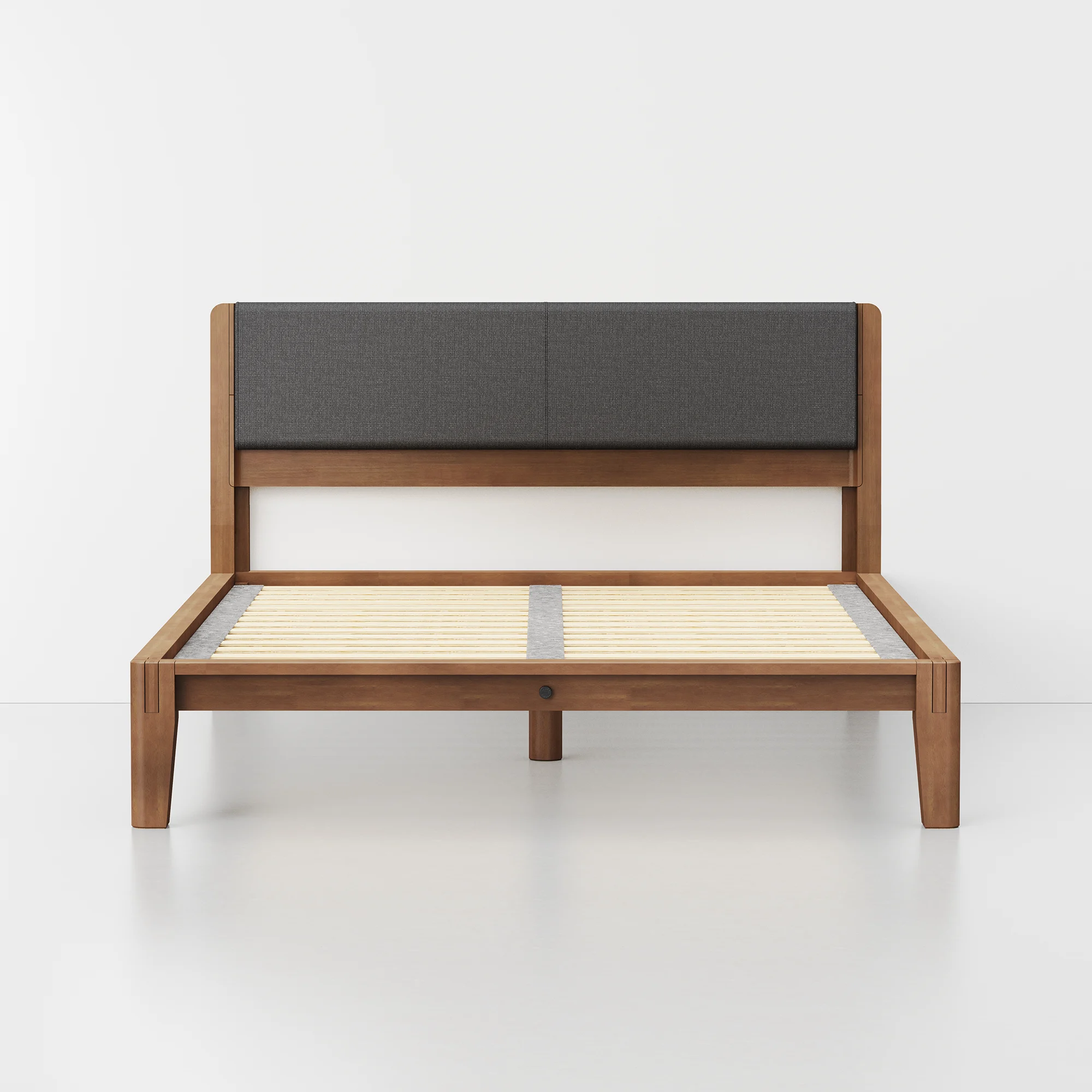 Walnut King Classic Headboard Classic Headboard with Cushion - Upgrades ...