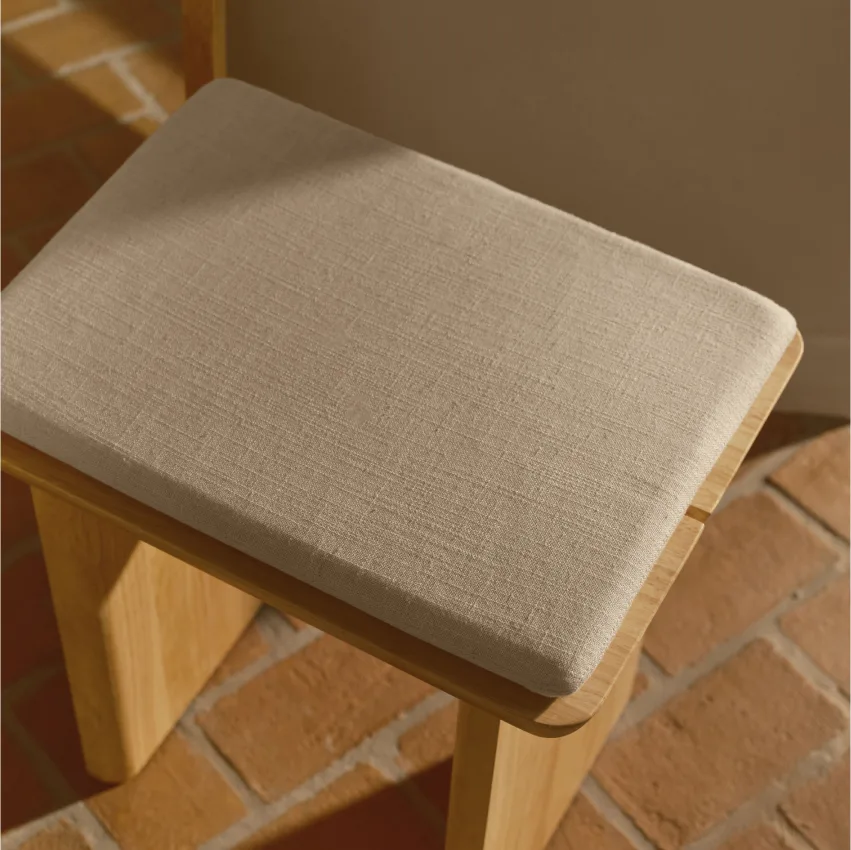 Pillar Bench & Pillar Stool Cushion | Thuma