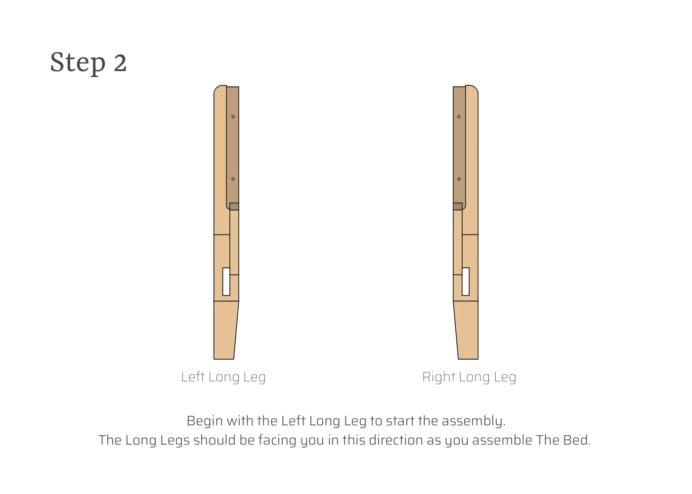 Headboard & Bed Assembly | Thuma
