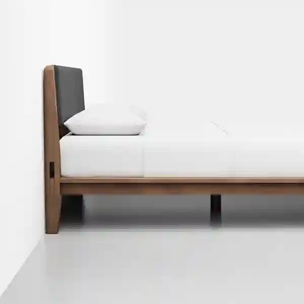 Walnut King Classic Headboard Classic Headboard with Cushion - Upgrades ...