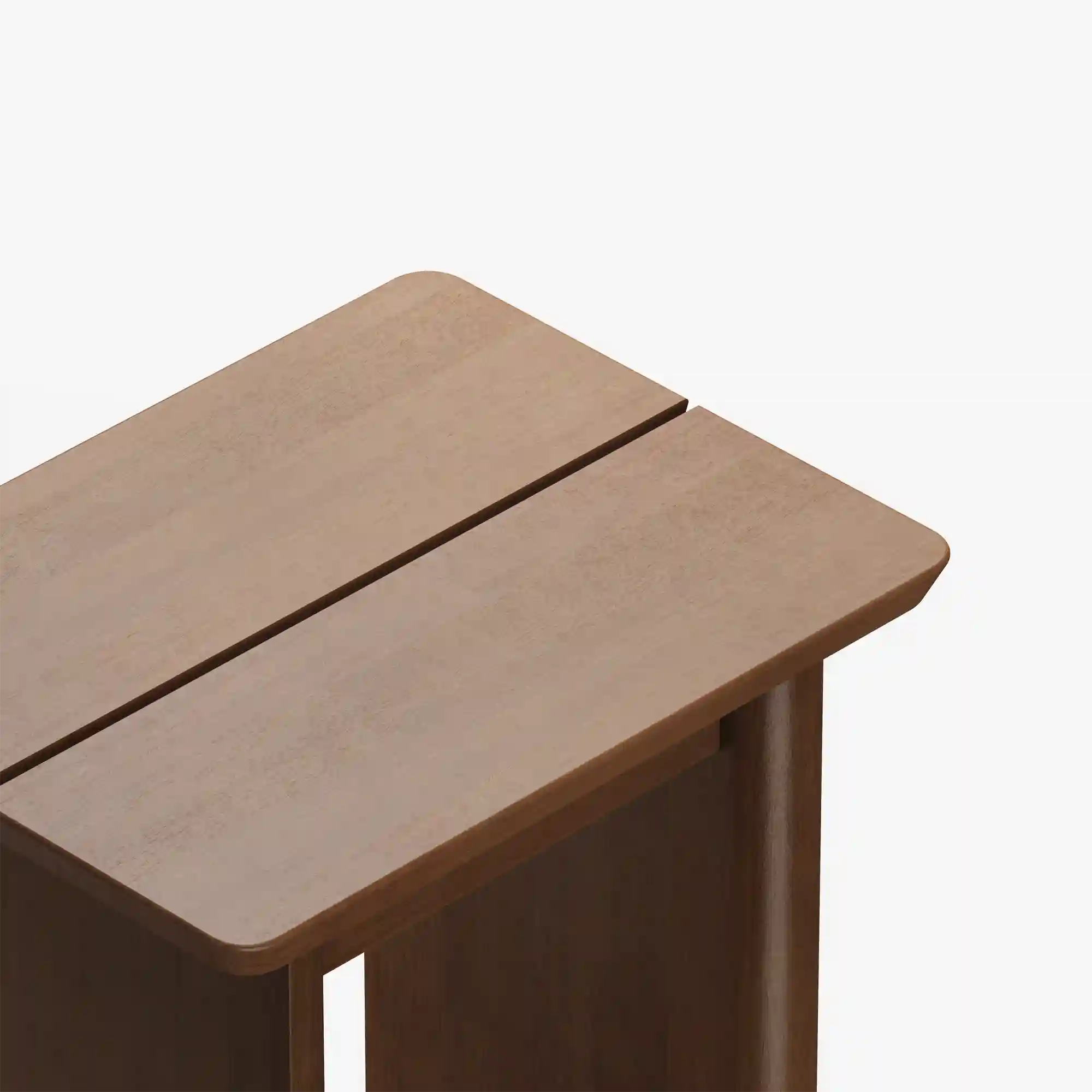 Wood Pillar Stool