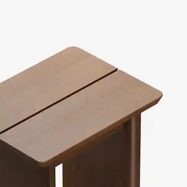 Wood Pillar Stool