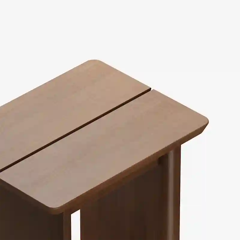 Wood Pillar Stool