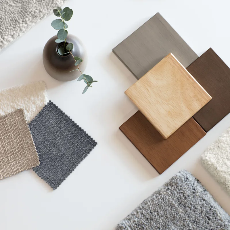 Paneled Wool Rug Samples | Thuma