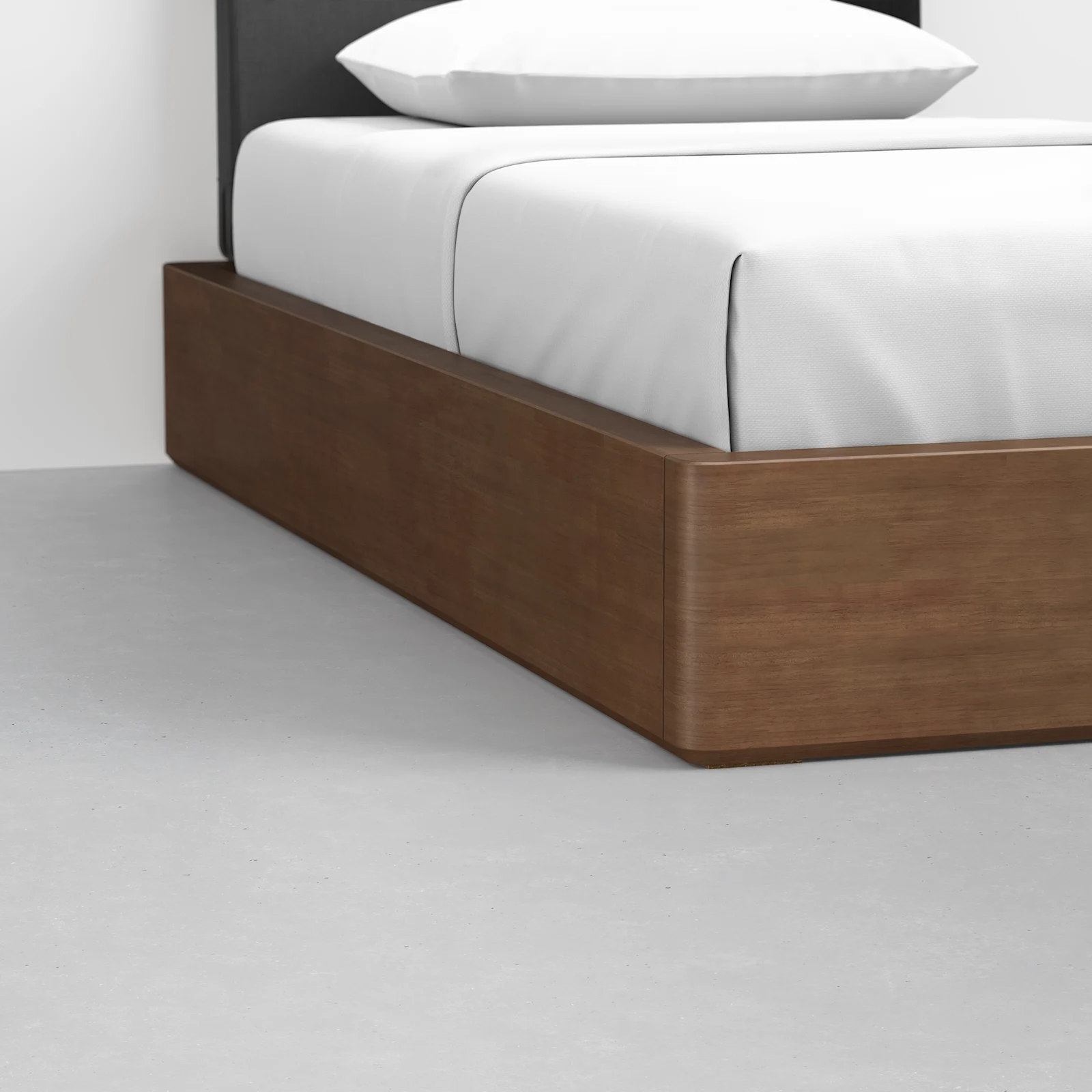 Walnut Essential Daybed Performance Linen - Beds | Thuma