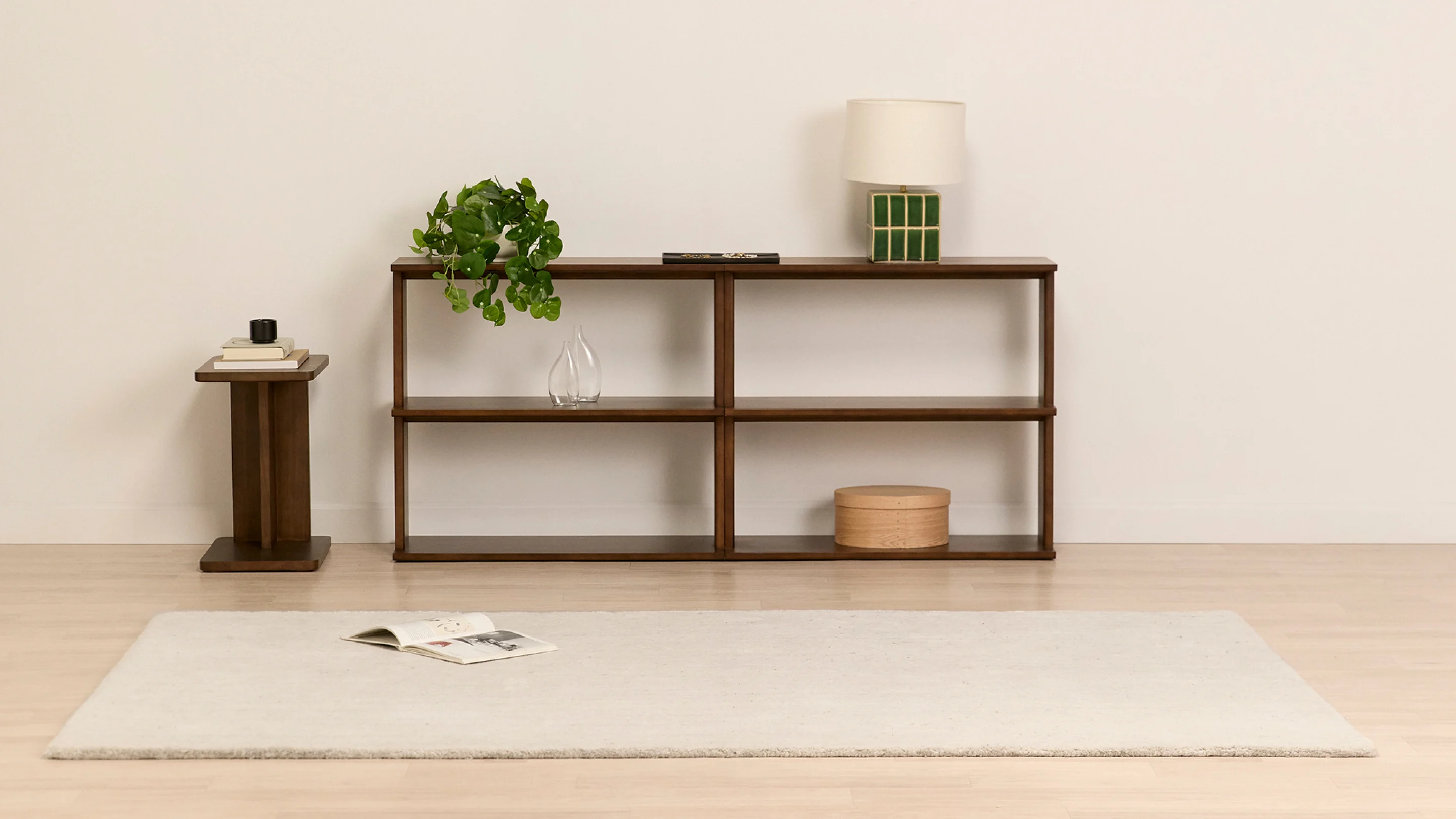 Solid Wood Bookshelf | Thuma