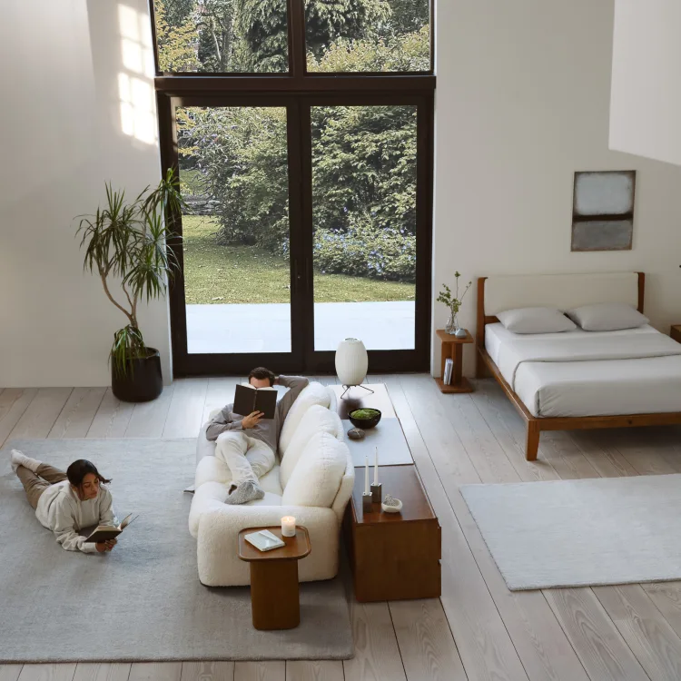 Marbled Wool Rug - Hand Loomed | Thuma