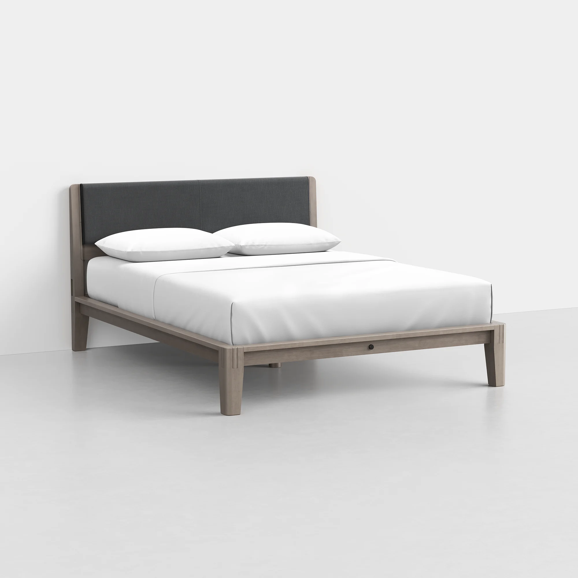 Grey Queen Classic Headboard Classic Headboard with Cushion - Upgrades ...