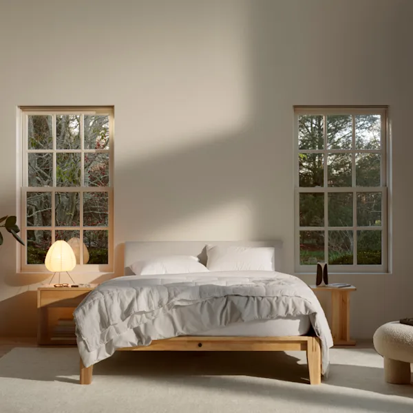 Cotton Percale Sham Set - 100% Cotton