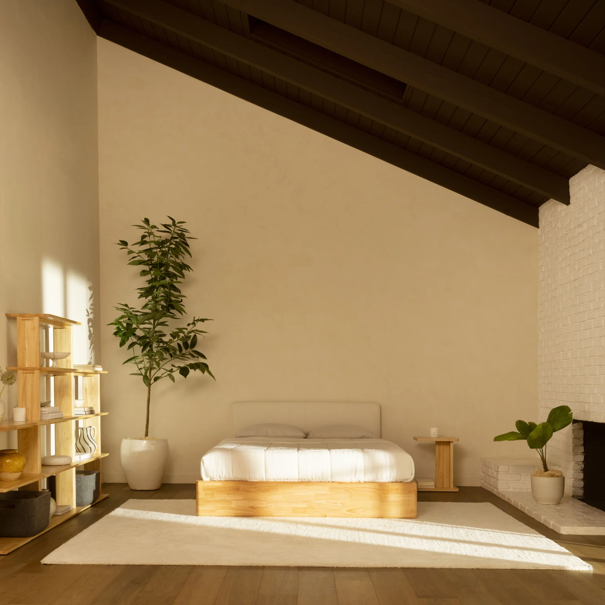 The Essential Bed - Minimalist Wood Platform Bed
