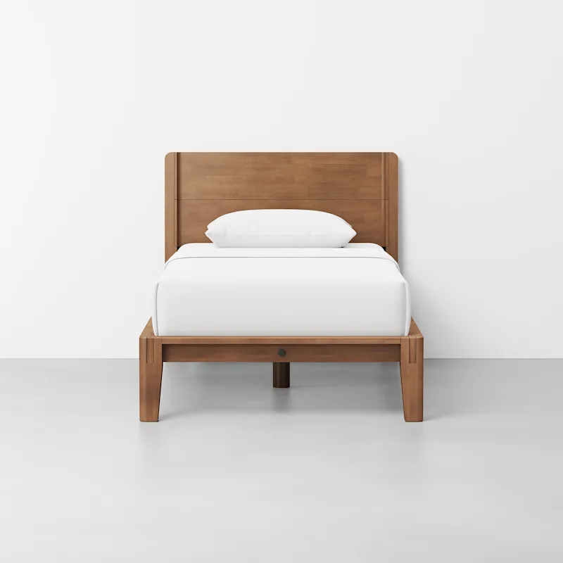 Walnut Twin Classic Headboard + Cushion Classic Headboard - Upgrades ...