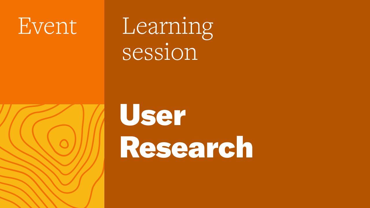 Learning Session: User research | Nava