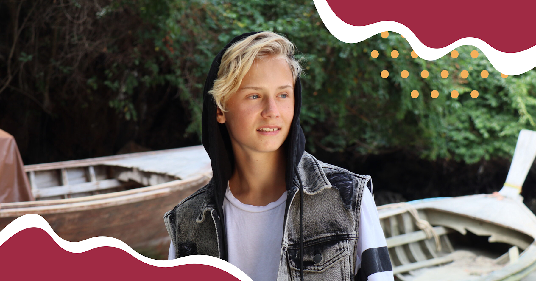 Adrian Macéus: "Alla kan göra något för att bidra med lite positiv vibe ...