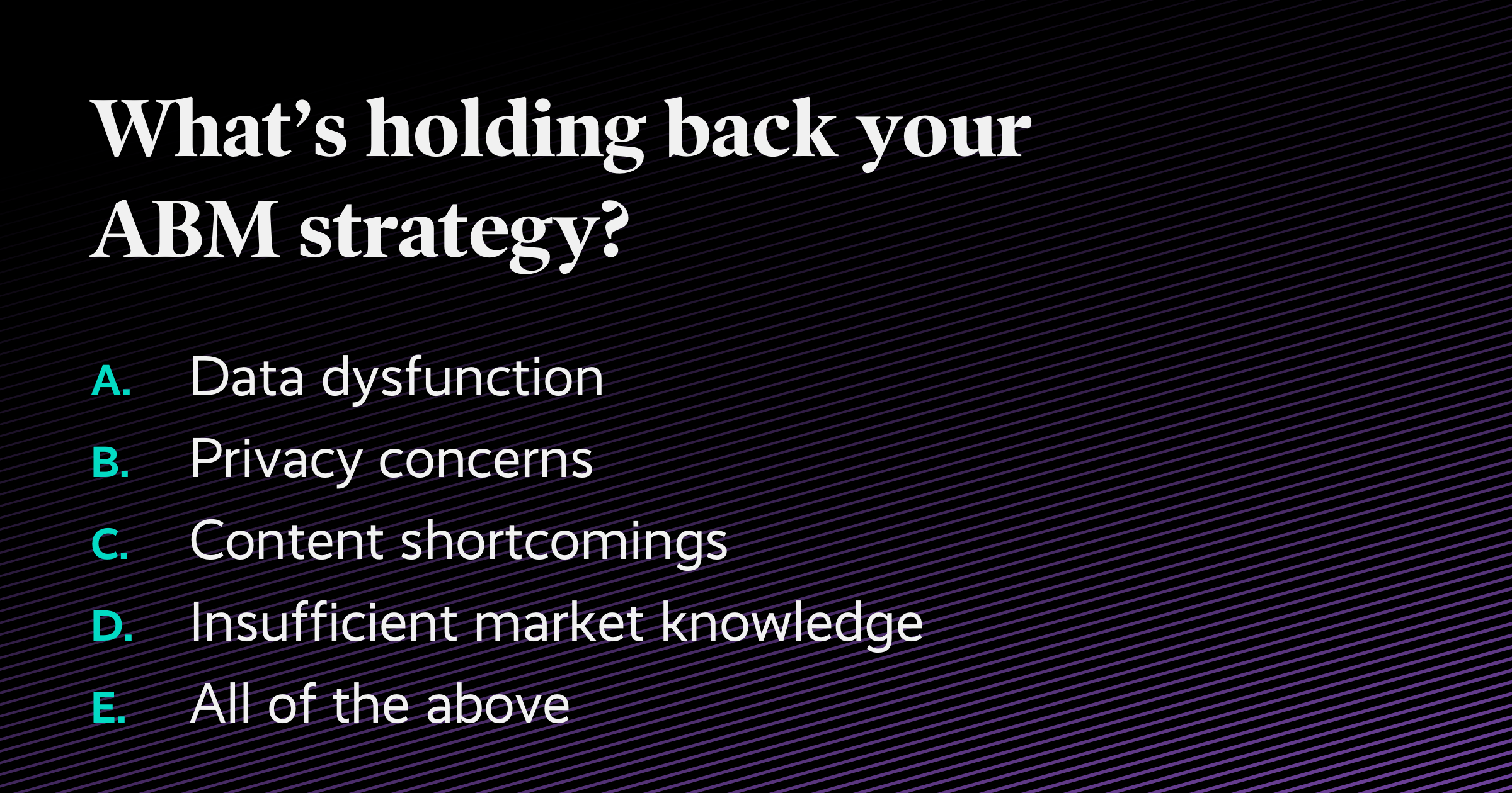 ABM changes the game – if you can make it work | VShift