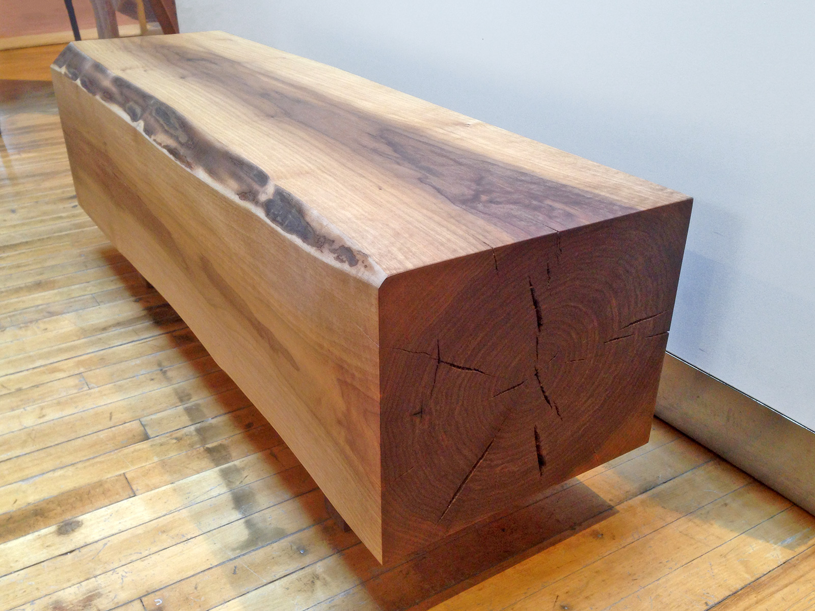 Walnut Chunk Coffee Table | Stylegarage