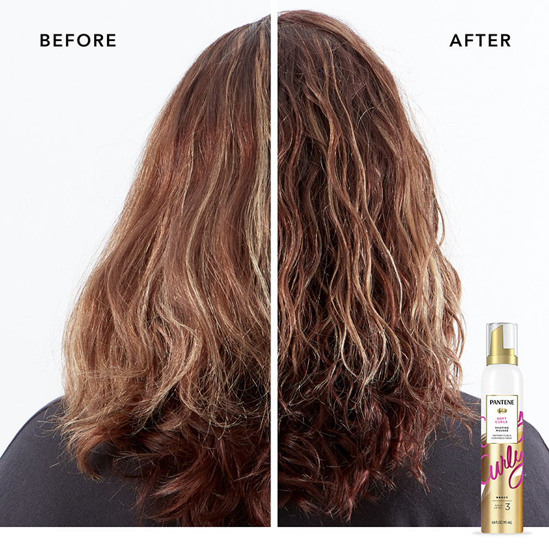 Mousse for wavy hair store