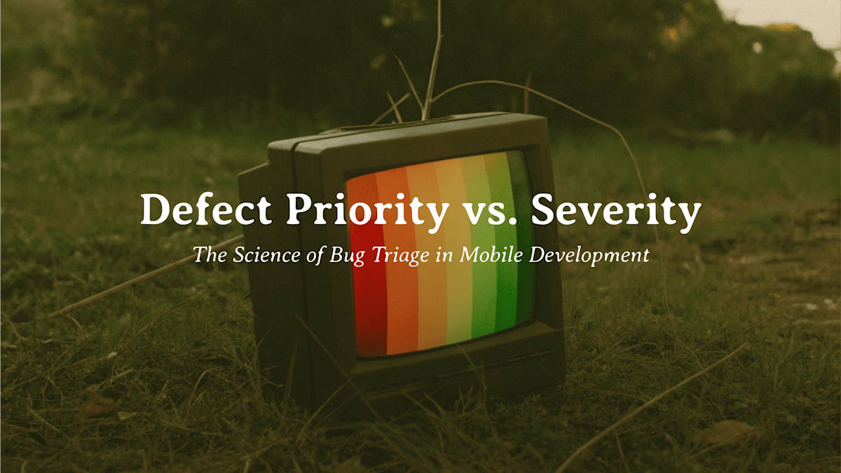 Bug Triage in Mobile QA: Defect Severity vs. Priority Explained