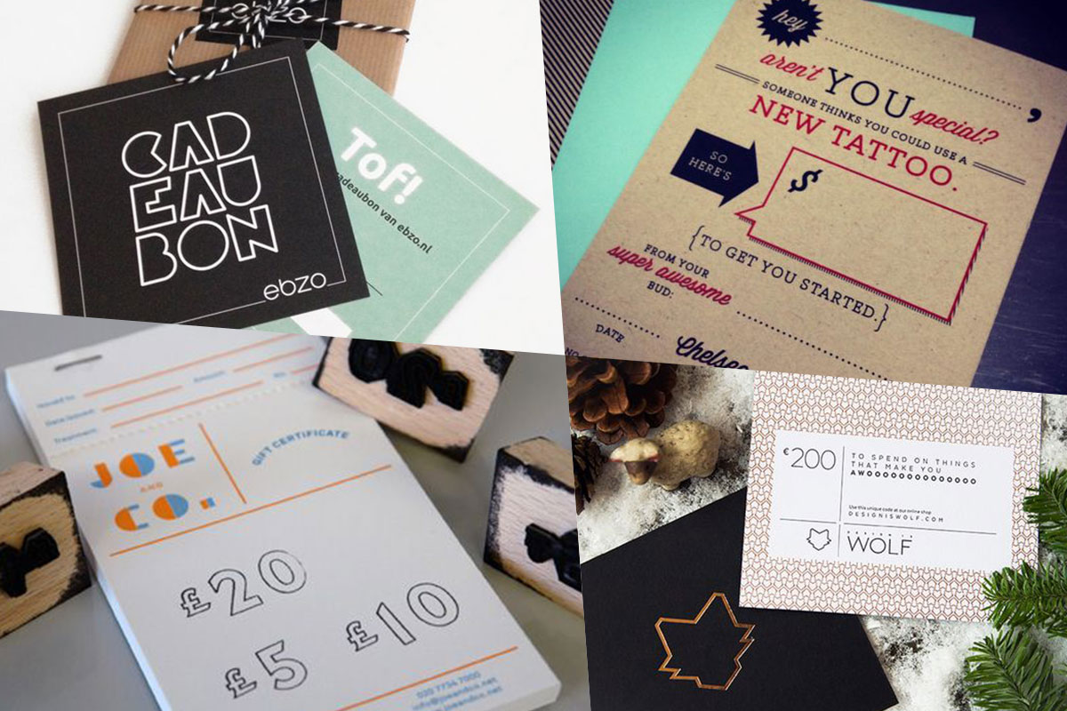 Trending: cadeaubonnen drukken is leuk voor je klanten en goed voor je ...