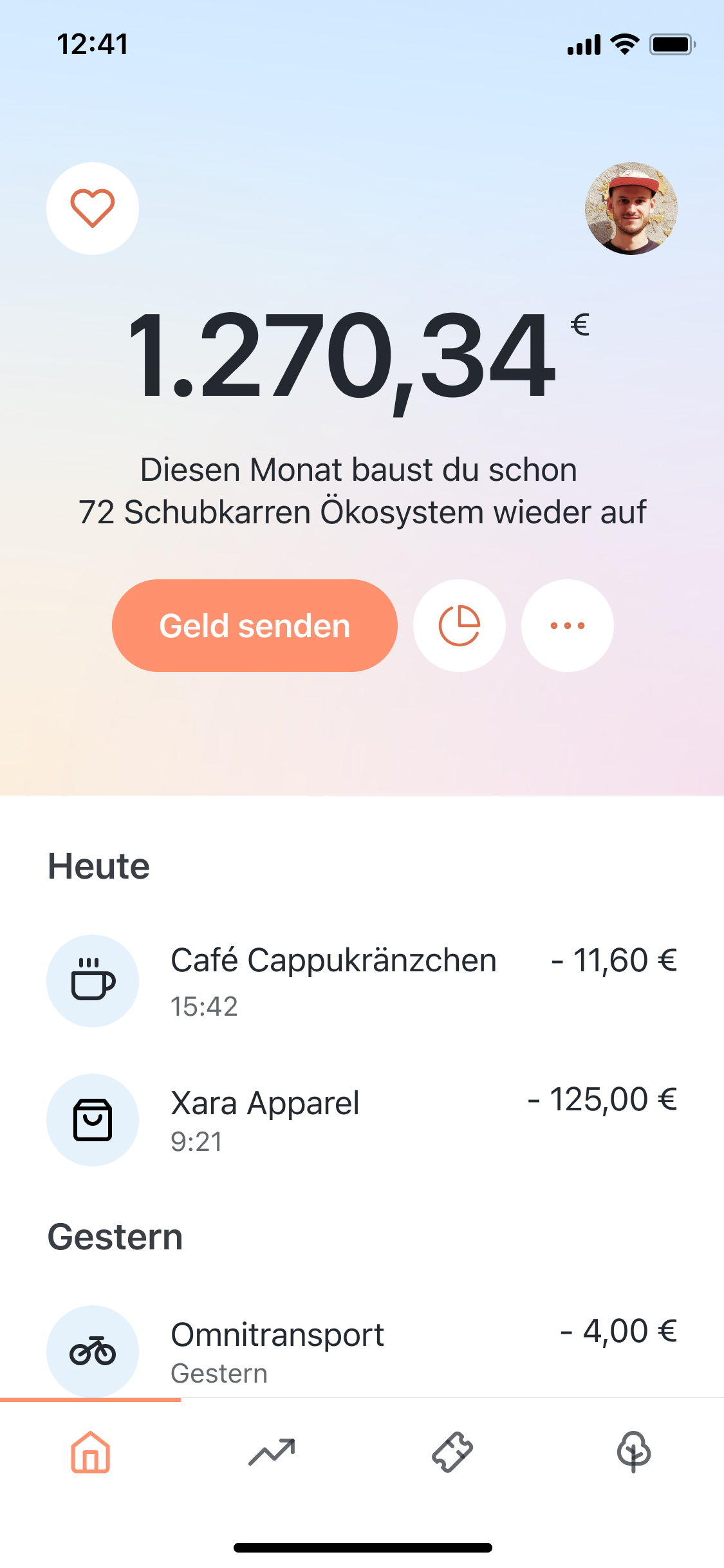 Banking, statt Bank: Mobil und nachhaltig mit Tomorrow