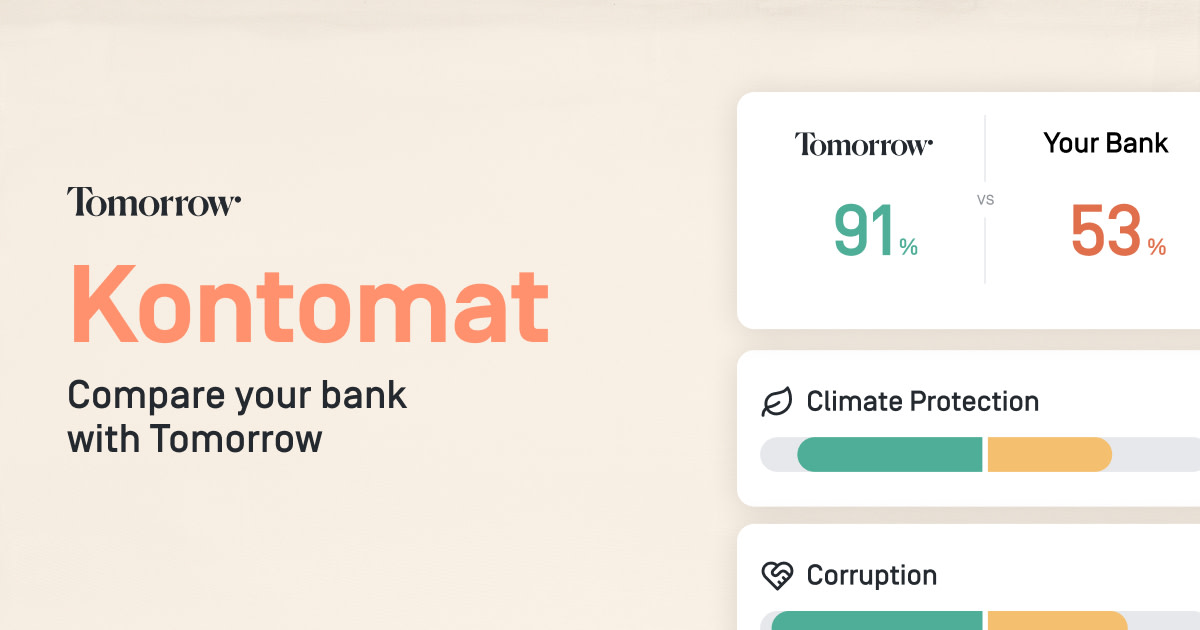 Bank Comparison Tool: Your Bank vs Tomorrow