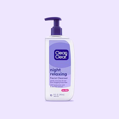 Night Relaxing Facial Cleanser | Clean & Clear®